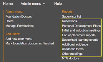 How do the reports in Horus work? : Horus ePortfolio Support
