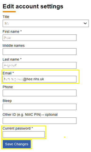 What are the password rules for Horus? : Horus ePortfolio Support