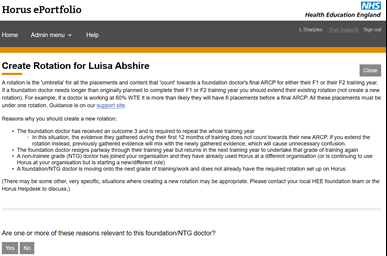 Rotations and placements - Horus Support