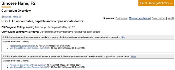 The curriculum - Horus Support