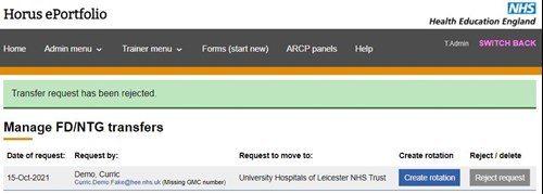 User management - Horus Support